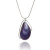 Mussel Shell Pendant, on chain | NISA Jewlery